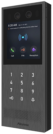 Akuvox - X912S Vandal Resistant SIP Video Intercom, Digital Keypad,...