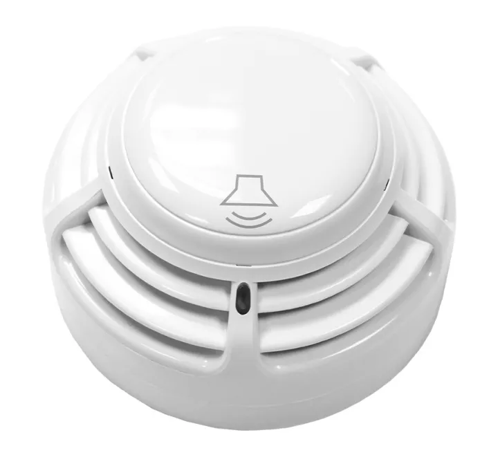 EMS SmartCell Wireless Dual Smoke/Heat Detector with Sounder...